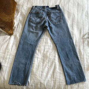 Re/Done | Jeans | Redone Levis Blue Jeans | Poshmark